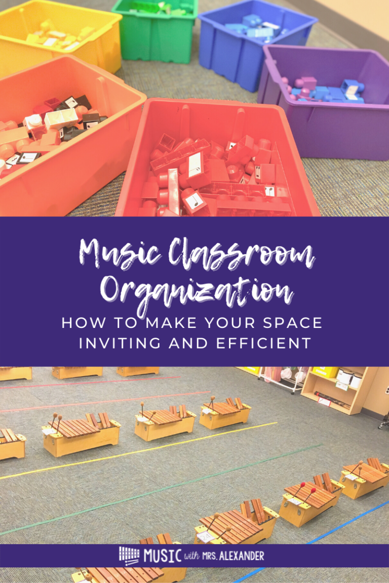 Music Classroom Organization: How to Make Your Space Inviting and ...