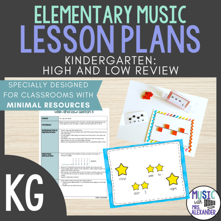 My Favorite Songs and Activities for Teaching Sol and Mi - Music with ...